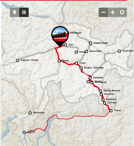 Passeio de Trem Panorâmico Bernina Express: Como é | Rotas | Quanto ...
